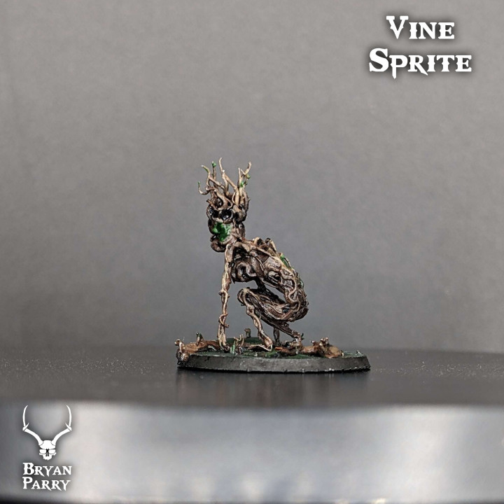 3D Printable Vine Sprite, or Dryad by Bryan Parry