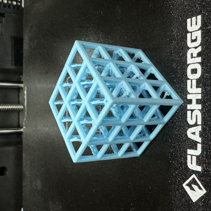 3d Printable Tesseract By Op Yellowbird