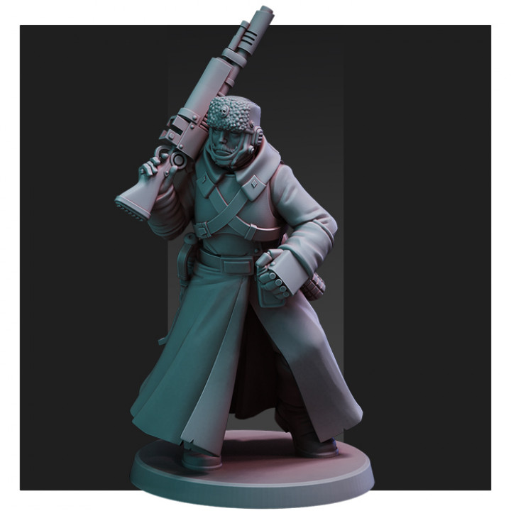 3D Printable Winter Assault by Jukko