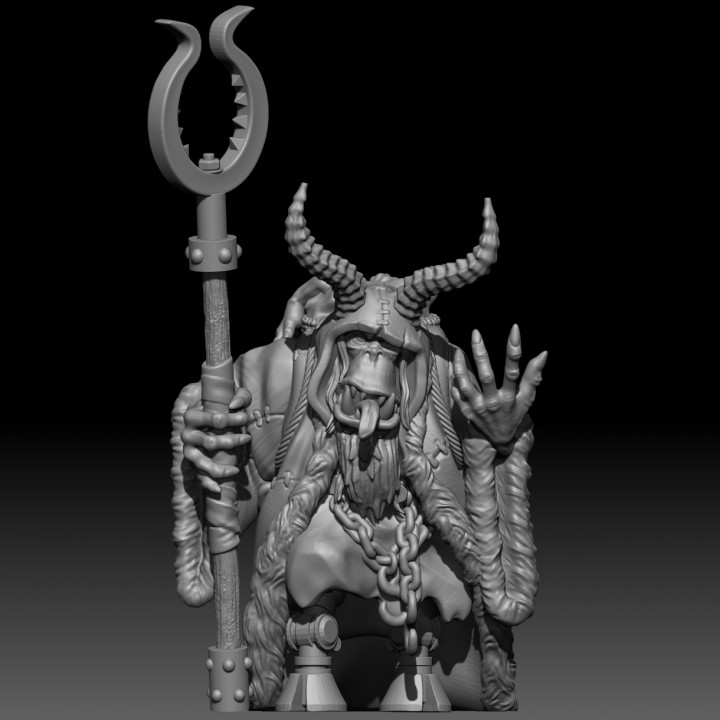 3D Printable Krumpus the Runtherder by Trollet Miniatures