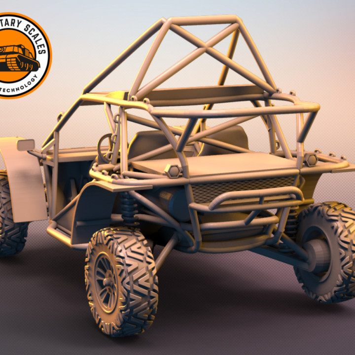 3D Printable Chechen buggy by MilitaryScales