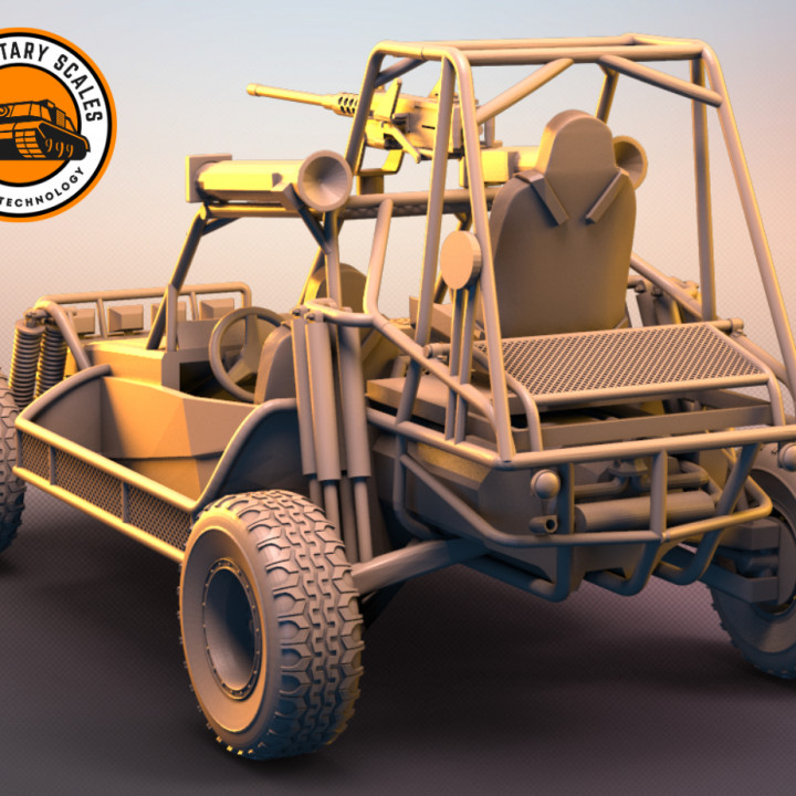 3D Printable Desert Patrol Vehicle DPV Chenowth by MilitaryScales