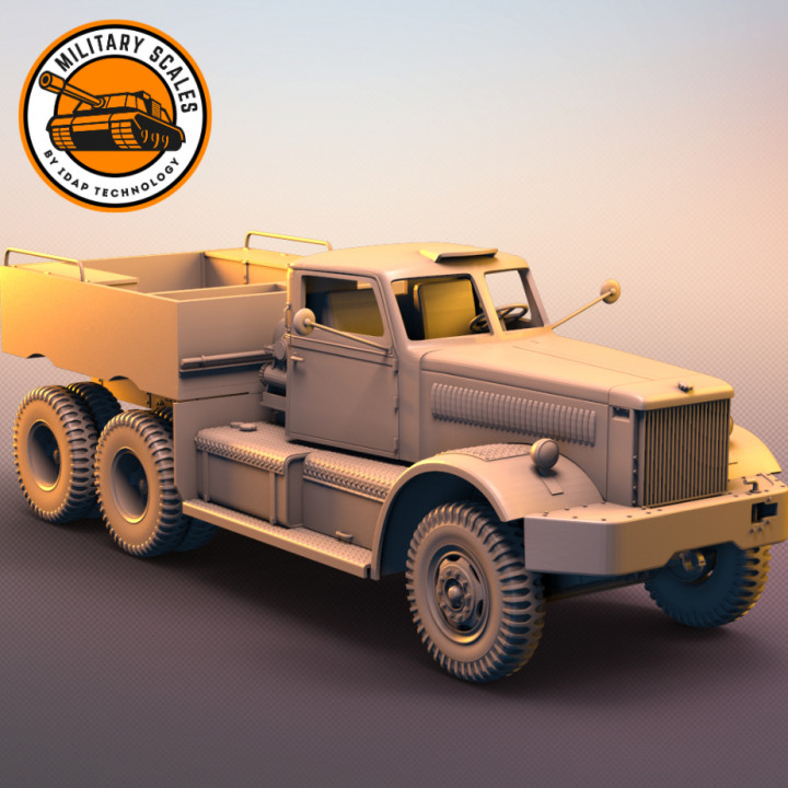 3D Printable Diamond T 980 by MilitaryScales