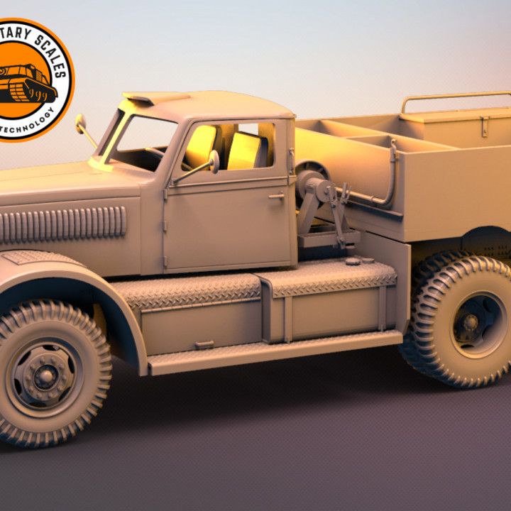 3D Printable Diamond T 980 by MilitaryScales