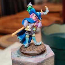 3D Printable Ruby The Witch [PRE-SUPPORTED] Female Wizard Sorceress by ...