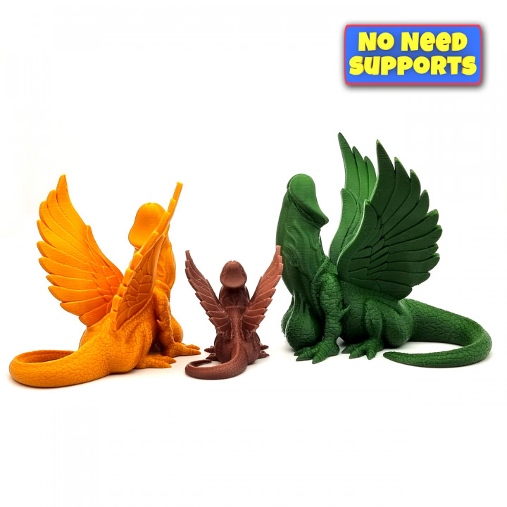 3D Printable Dicky Dragon 2 by iradj3d