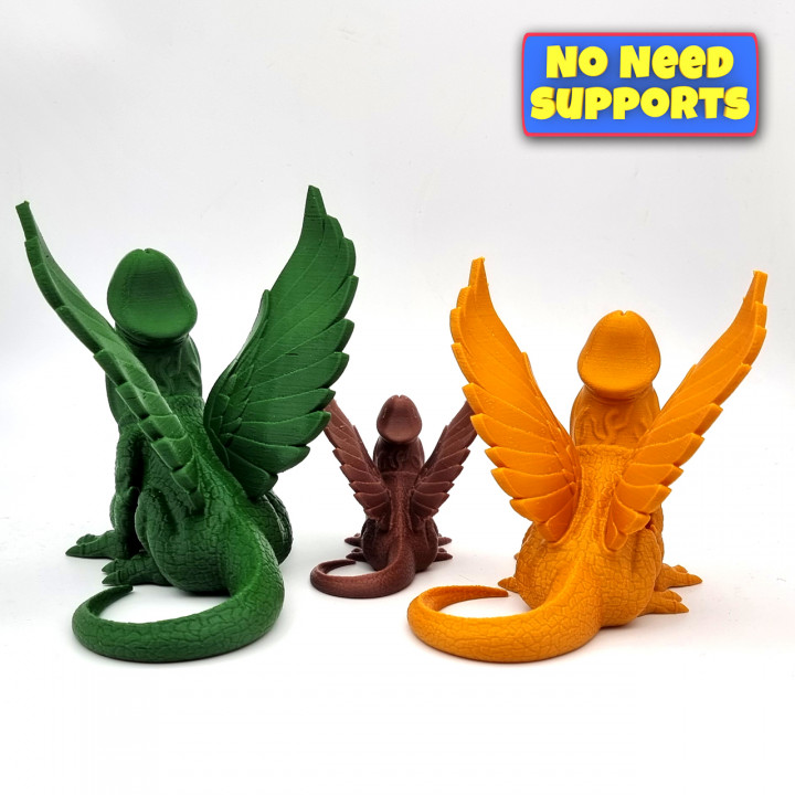 3D Printable Dicky Dragon 2 by iradj3d