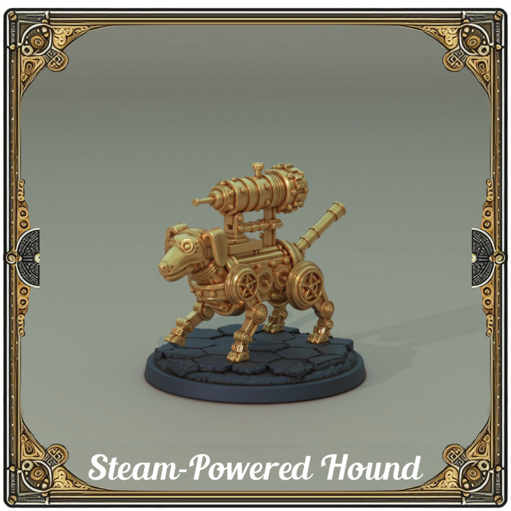 3D Printable Clockwork Automata Vol. I – Steampunk Construct Miniature ...