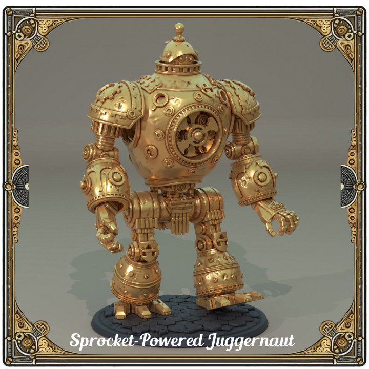 3D Printable Clockwork Automata Vol. I – Steampunk Construct Miniature ...