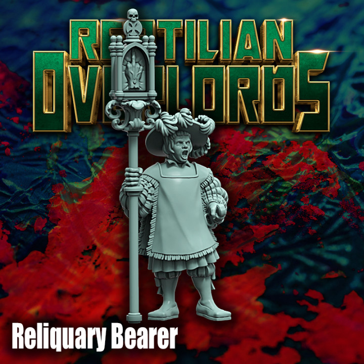 3D Printable Reliquary Bearer by Reptilian Overlords