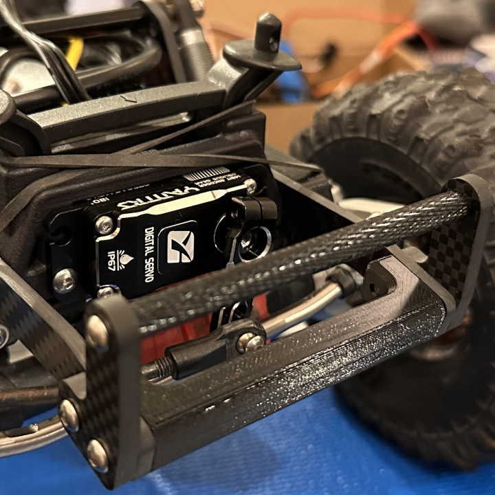 3D Printable NG Lay-down servo mount by TAKSRC
