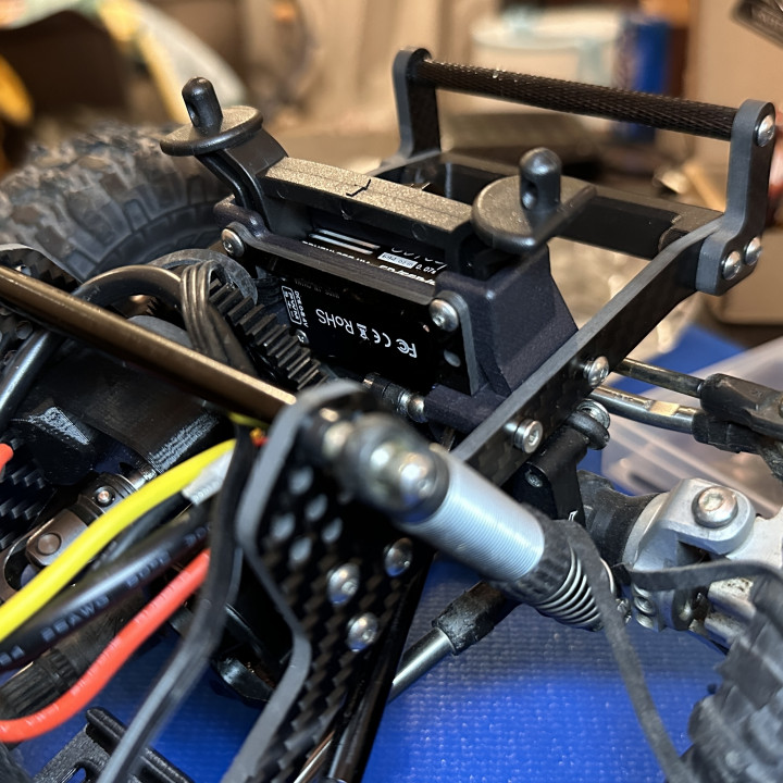 3D Printable NG Lay-down servo mount by TAKSRC