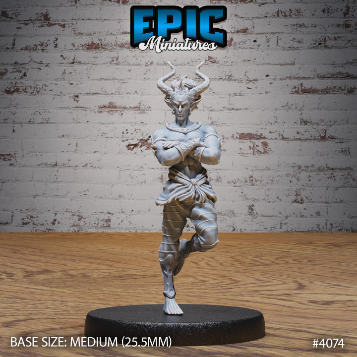 3D Printable Young Efreeti Set / Fire Elemental / Ancient Inferno ...