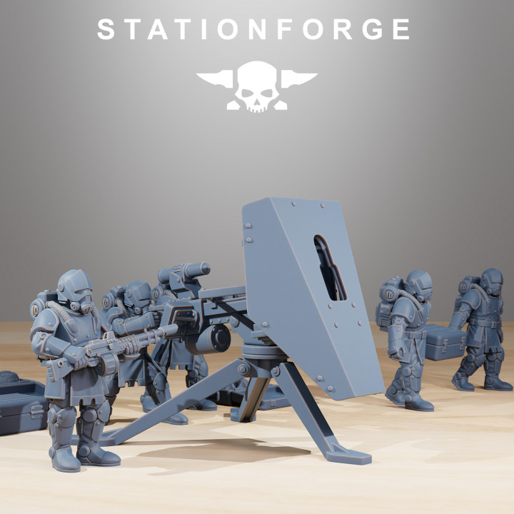 3D Printable RoyalGuard Support Systems by Station Forge