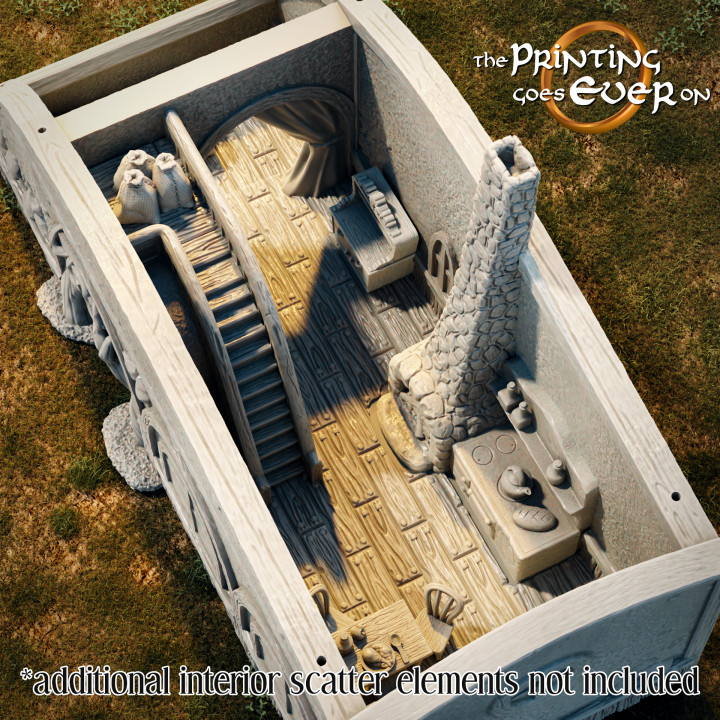 3D Printable Halfling House - Medium - Supportless by The Printing Goes ...