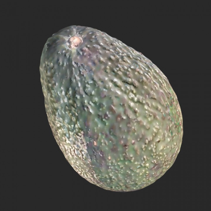 3D Printable Avocado (3D Scan) by Wreck3D