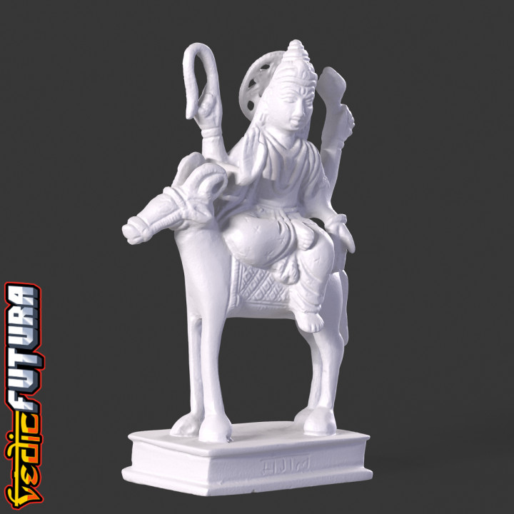 3D Printable Mangal or Hindu God of Mars by VedicFutura