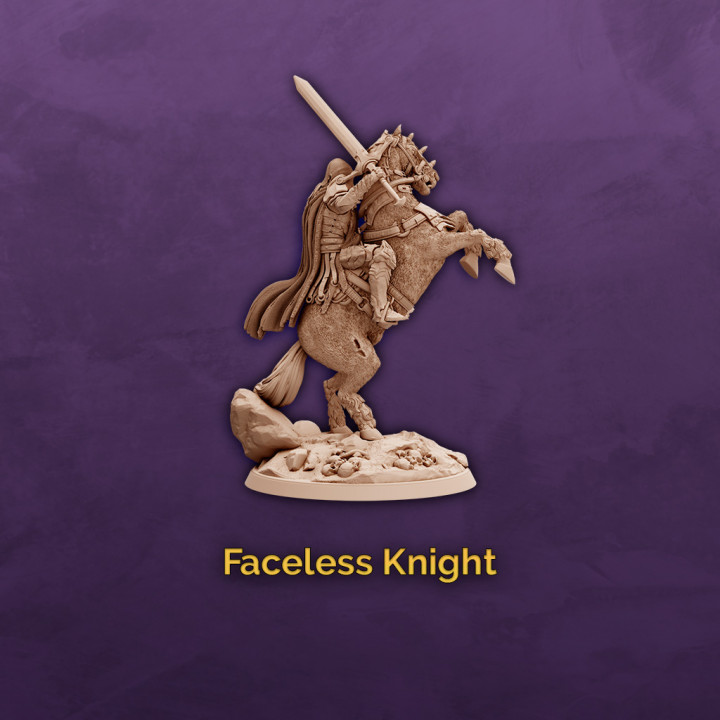 3D Printable Faceless Knight - Reward 6 months by Artificers_Mini
