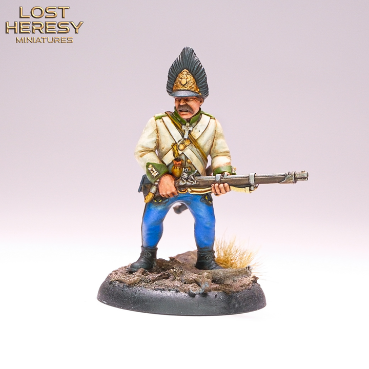 3D Printable Hungarian Grenadier by Lost Heresy Miniatures