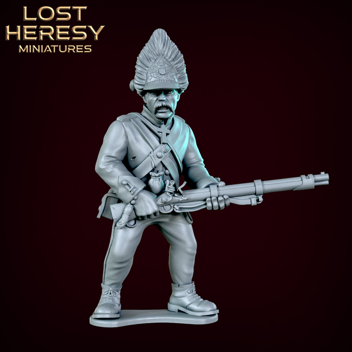 3D Printable Hungarian Grenadier by Lost Heresy Miniatures