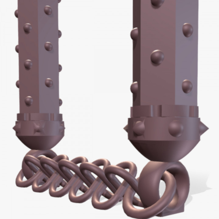 3D Printable Nunchucks by Propsmaker