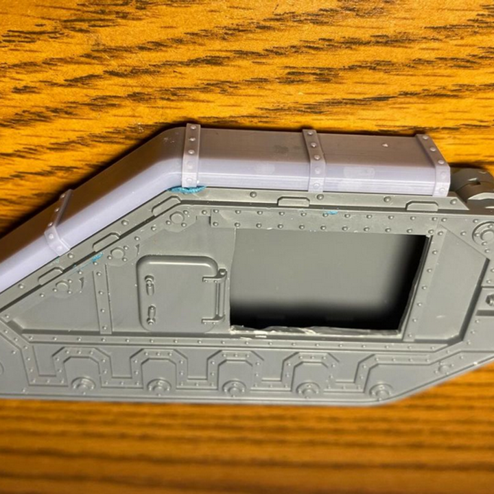 3D Printable Track Guards for Imperial Tanks by Tiny Panzer Studio