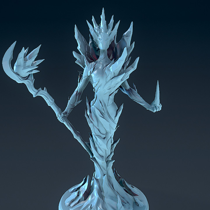 3D Printable Ice Queen by MiniShev