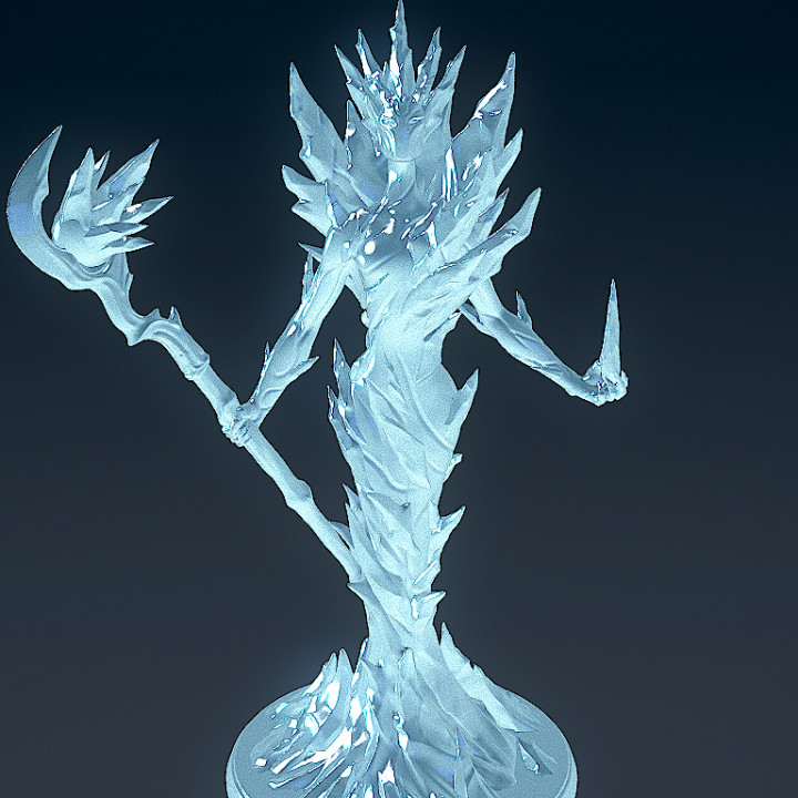 3D Printable Ice Queen by MiniShev