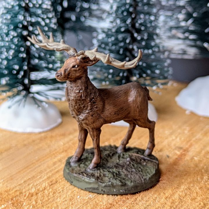 3D Print of FREE STL - Giant Elk by babetvandermade