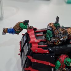 3D Printable Orc Team Battle Van by Puppetswar Miniatures
