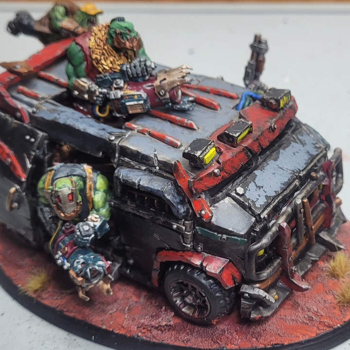 3D Print of Orc Team Battle Van by sedistikglee
