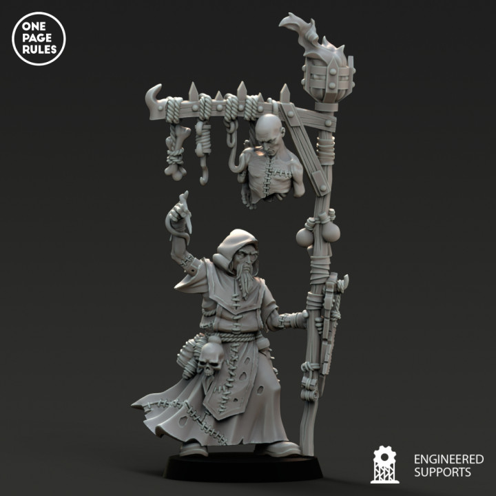 3D Printable Drained Leader (Corpse Master) - Vampiric Undead by One ...