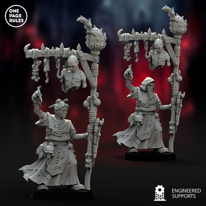 3D Printable Drained Leader (Corpse Master) - Vampiric Undead by One ...
