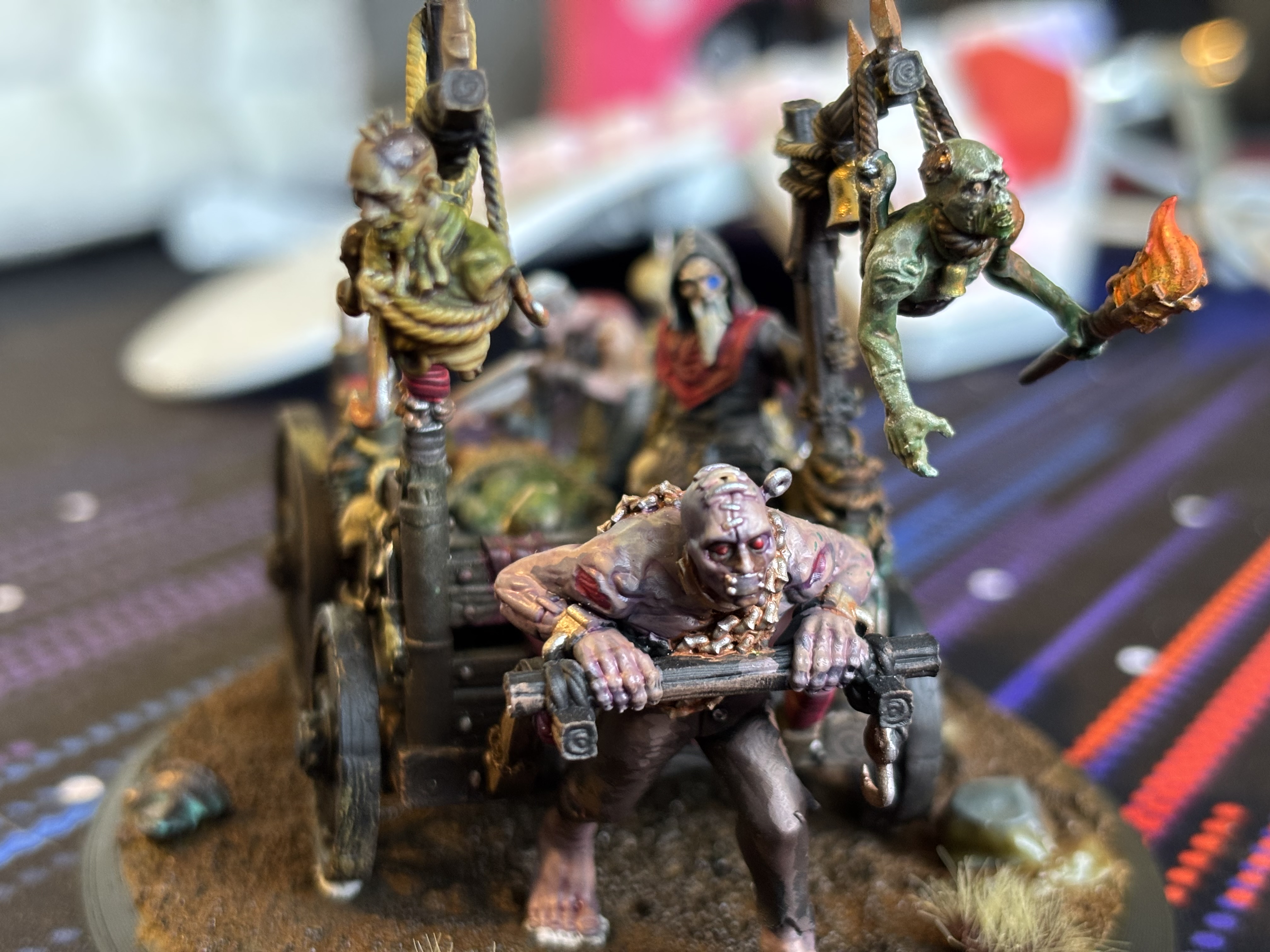 3D Printable Corpse Wagon - Vampiric Undead by One Page Rules