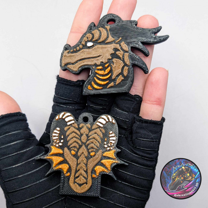 3D Printable Can Tab Opener Keychains (Set of 7) by Kirsten M