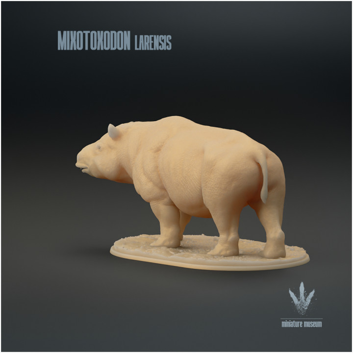 3D Printable Mixotoxodon larensis : The Rhino-like Mammal by Miniature ...