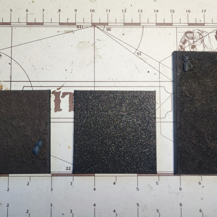 3D Printable Large Square Bases I. by Máté