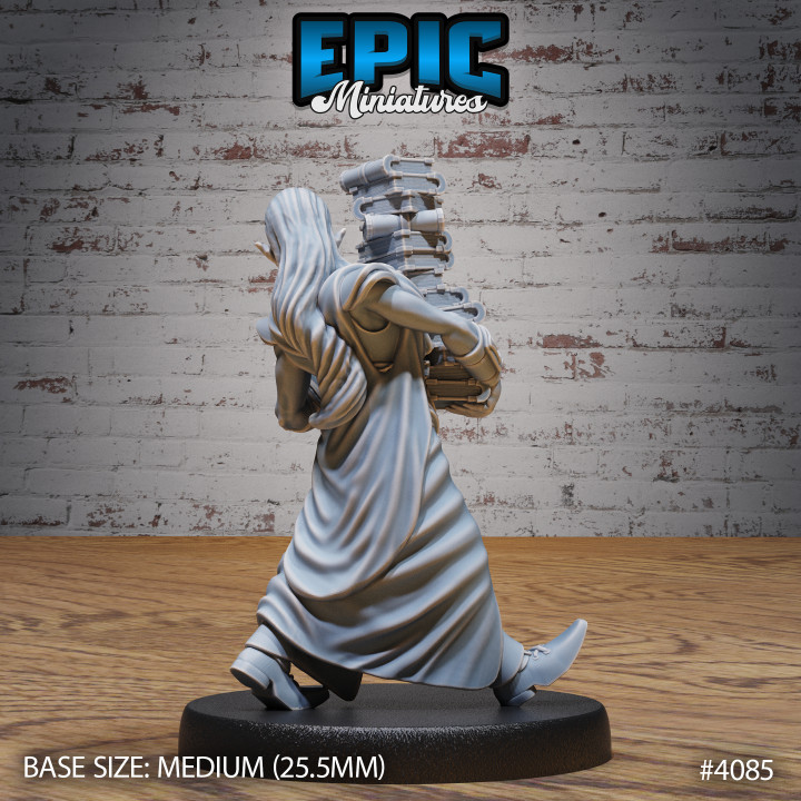 3D Printable Elf Villager Set A / Elvish Worker / Elven Humanoid ...