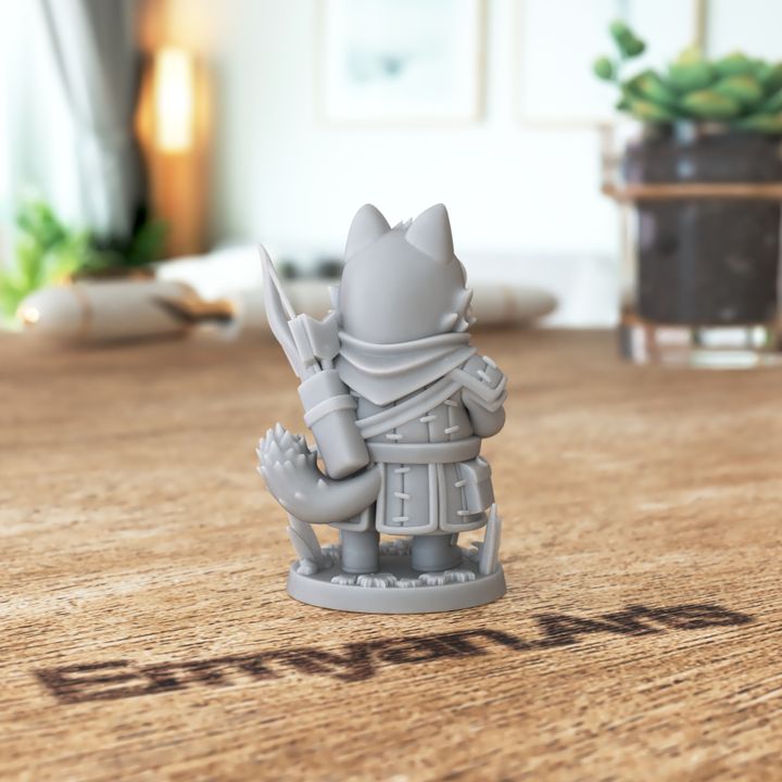 3D Printable Root Vagabond Faction Ranger Boardgame Figure by ErmyanArts