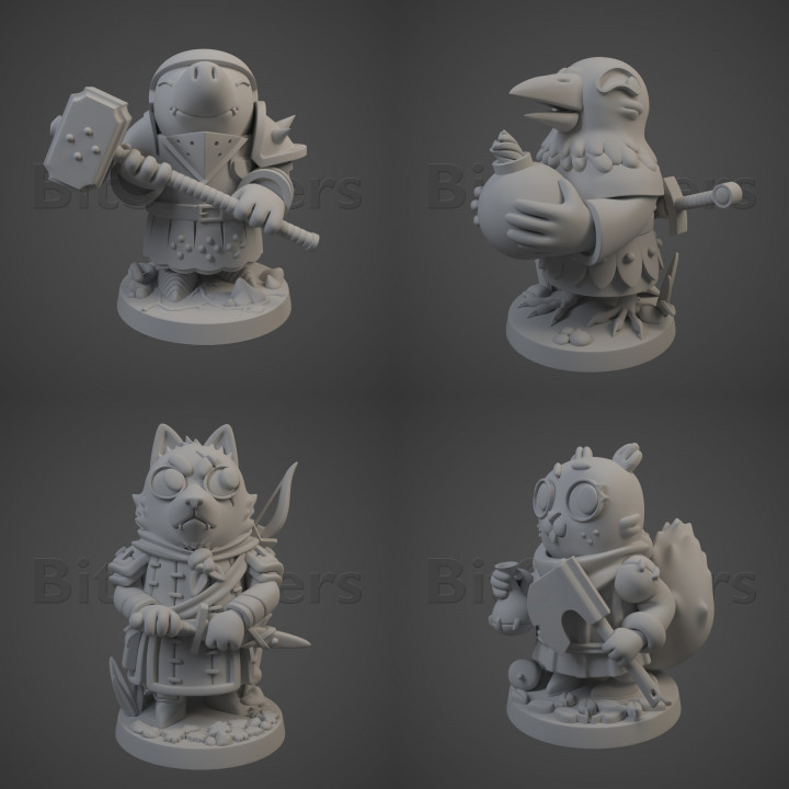 3D Printable Root The Underworld Expansion and Two Vagabond Boardgame ...