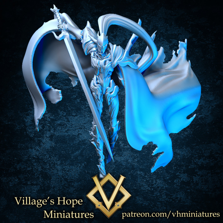 3D Printable Shadow Knights & shadow soldier by Village's Hope Miniatures