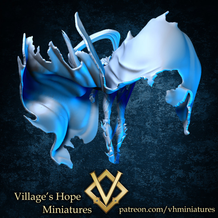 3D Printable Shadow Knights & shadow soldier by Village's Hope Miniatures