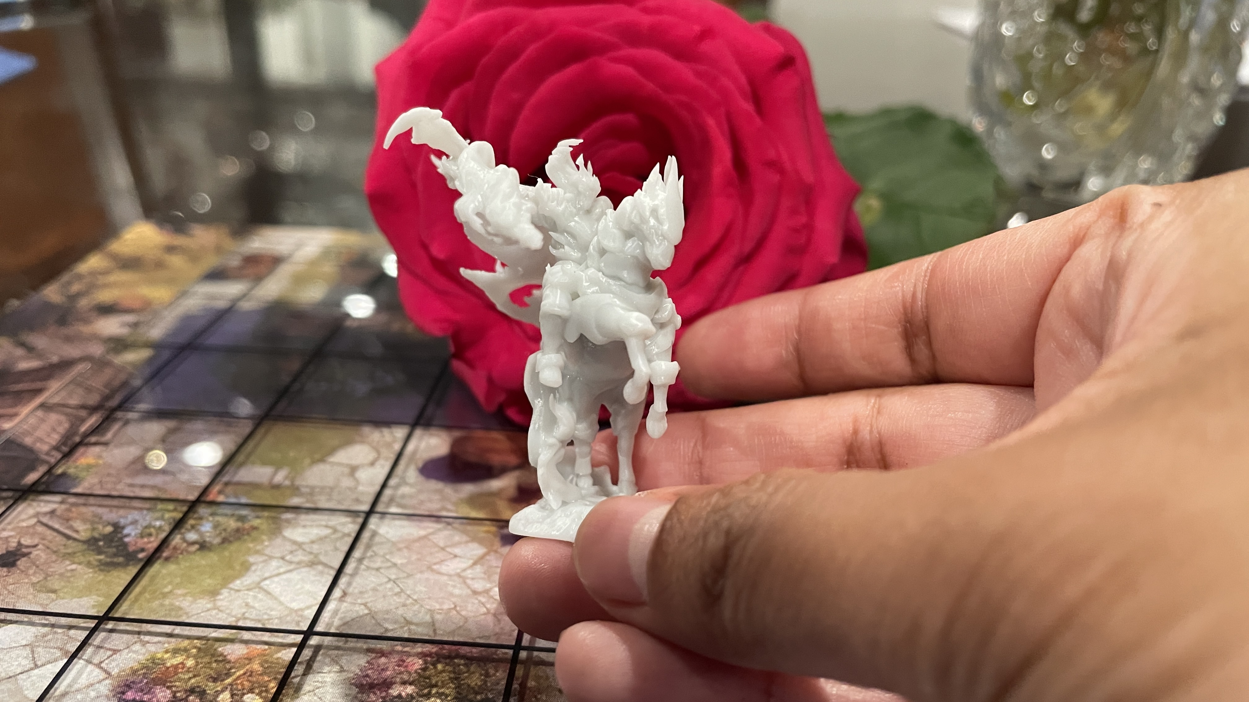 3D Printable Shadow Knight General by Village's Hope Miniatures
