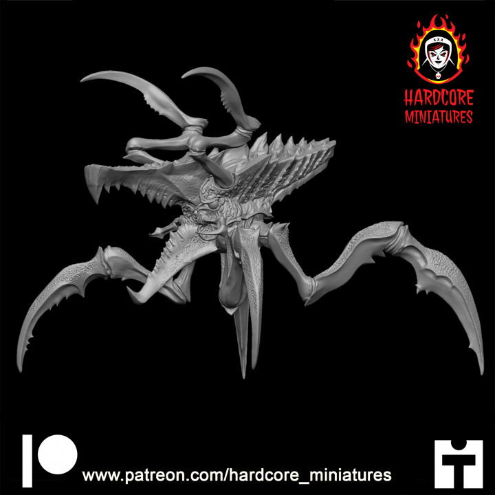 3D Printable Star Alien Bugs by Hardcore Miniatures