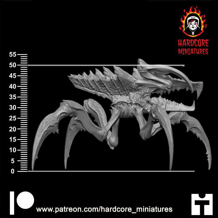 3D Printable Star Alien Bugs by Hardcore Miniatures