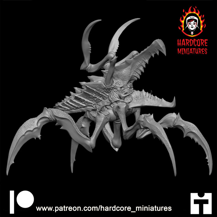 3D Printable Star Alien Bugs by Hardcore Miniatures
