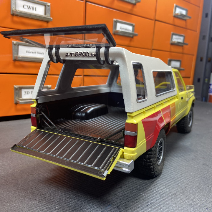 3D Printable FMS Toyota Hilux Camper Shell by AMPro Engineering