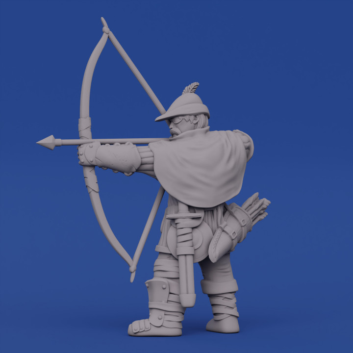 3D Printable Archer B by vector.miniatures