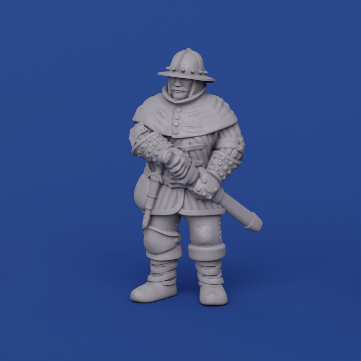 3D Printable Guard C by vector.miniatures