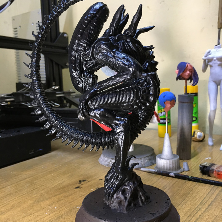 3D Printable alien by the_sui_dream